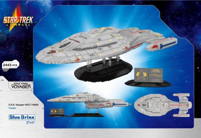 BlueBrixx Star Trek Voyager & Delta Flyer Review – Trek Central