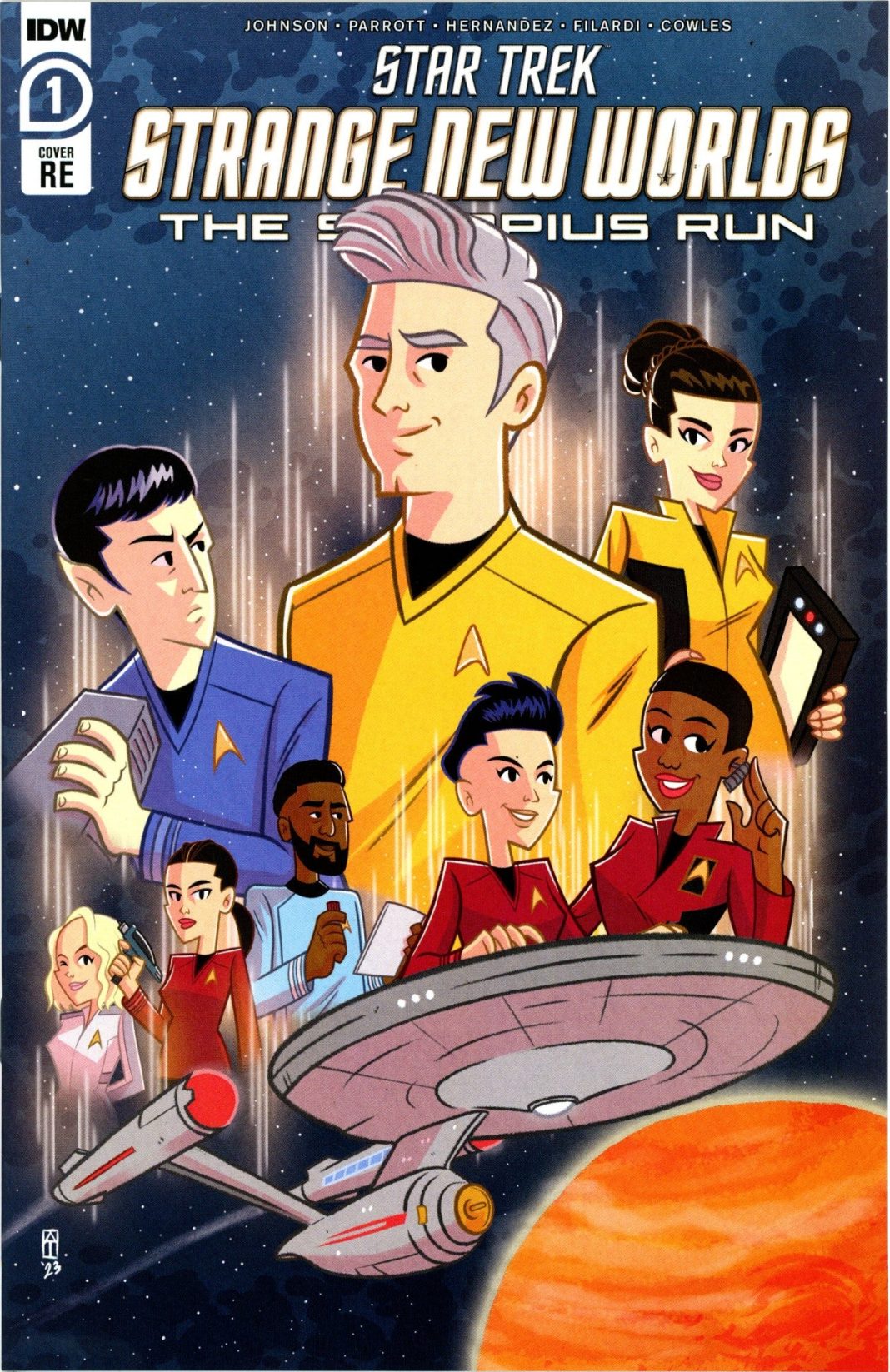 REVIEW: Strange New Worlds - 'The Scorpius Run' #1 – Trek Central