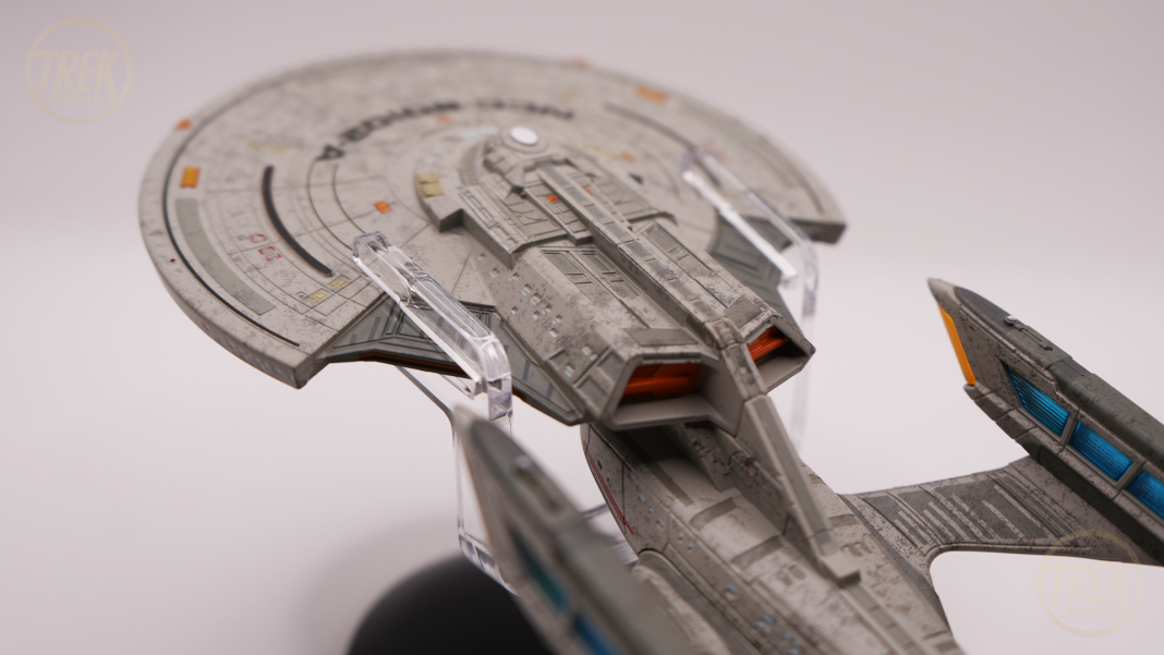 USS Stargazer & Titan Star Trek Die Cast Model Review - Fanhome – Trek ...