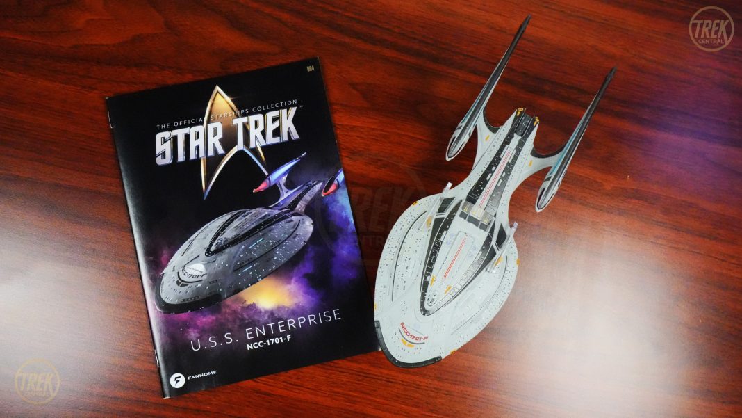 Fanhome's Star Trek USS Enterprise-F Starship Model Review – Trek Central