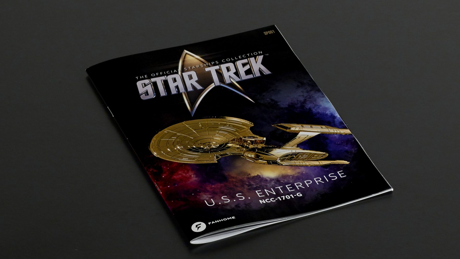 Fanhome Launch 24k Gold-Plated USS Enterprise-G – Trek Central